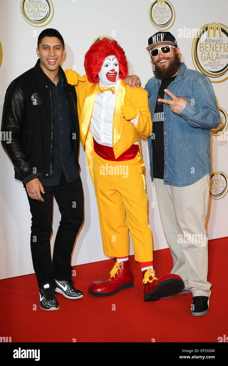 Celebrities attending Mc.Donalds Benefiz Gala 2014 at Bachmair ...