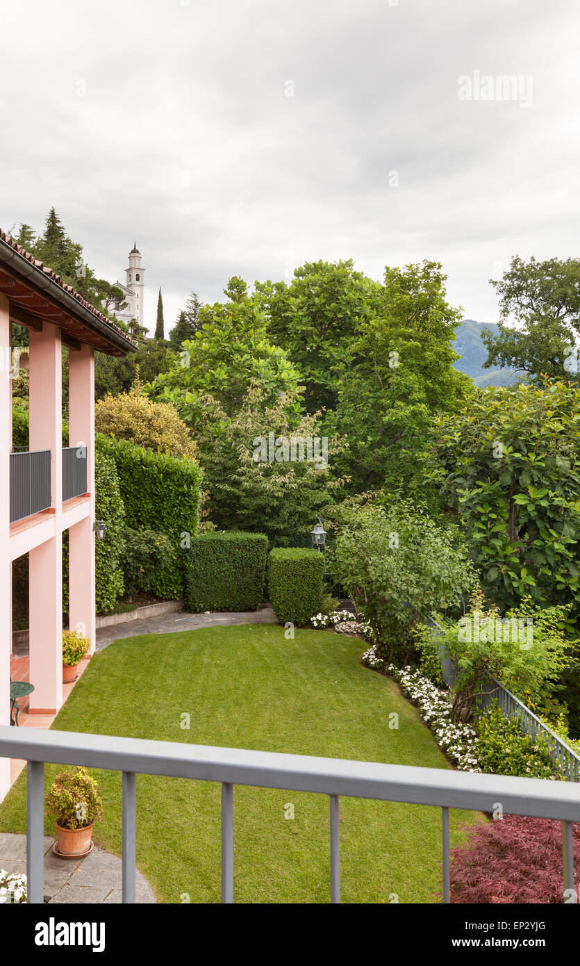 Balcony view hi-res stock photography and images - Alamy