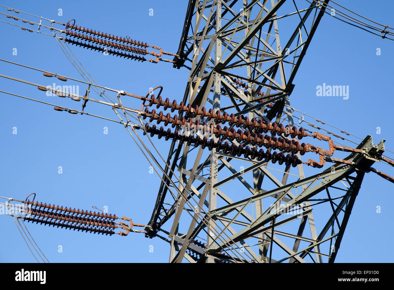 Electricity pylon insulator hi-res stock photography and images - Alamy