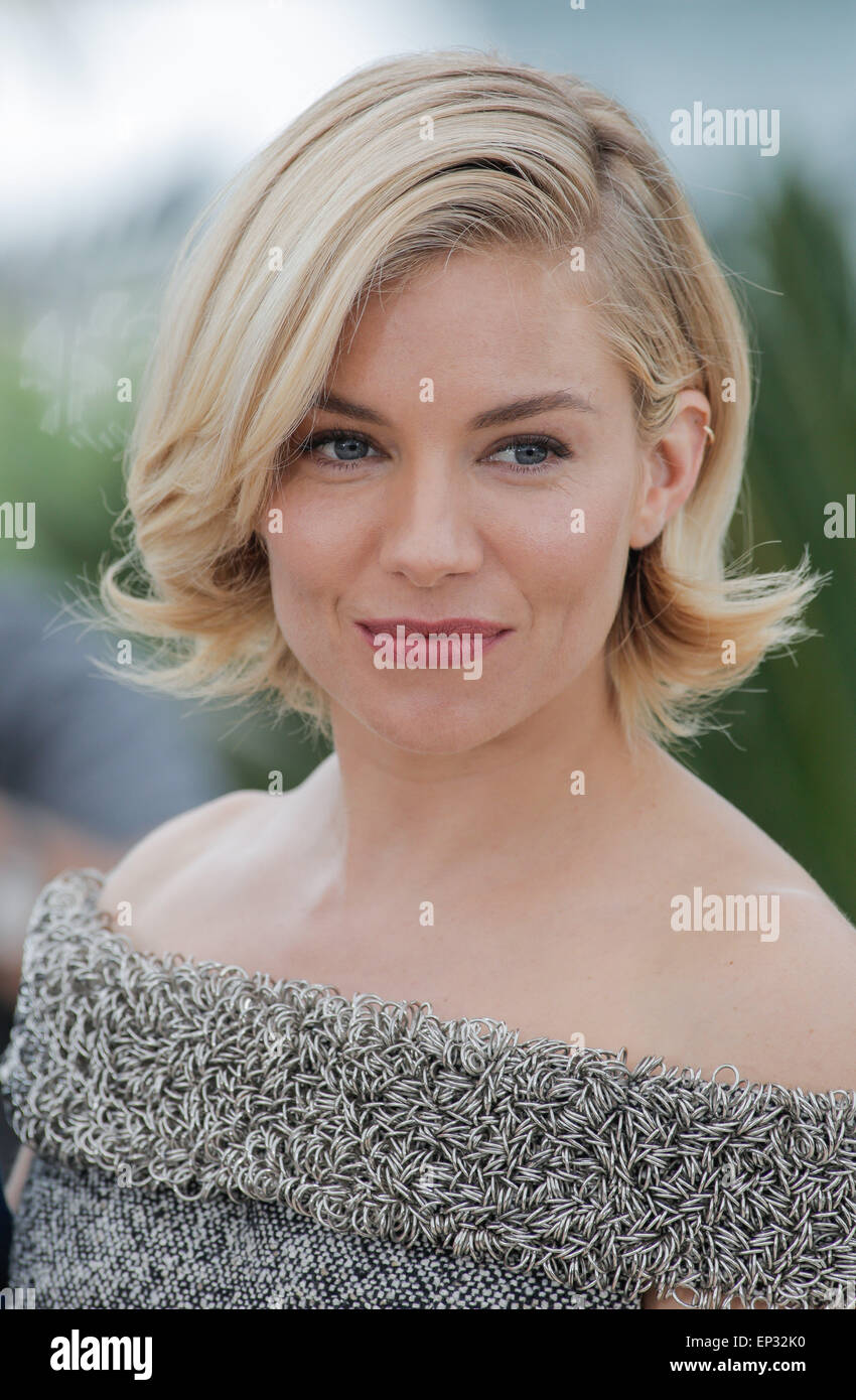 Cannes, France. 13th May, 2015. Sienna Miller Actress Jury, Photocall ...