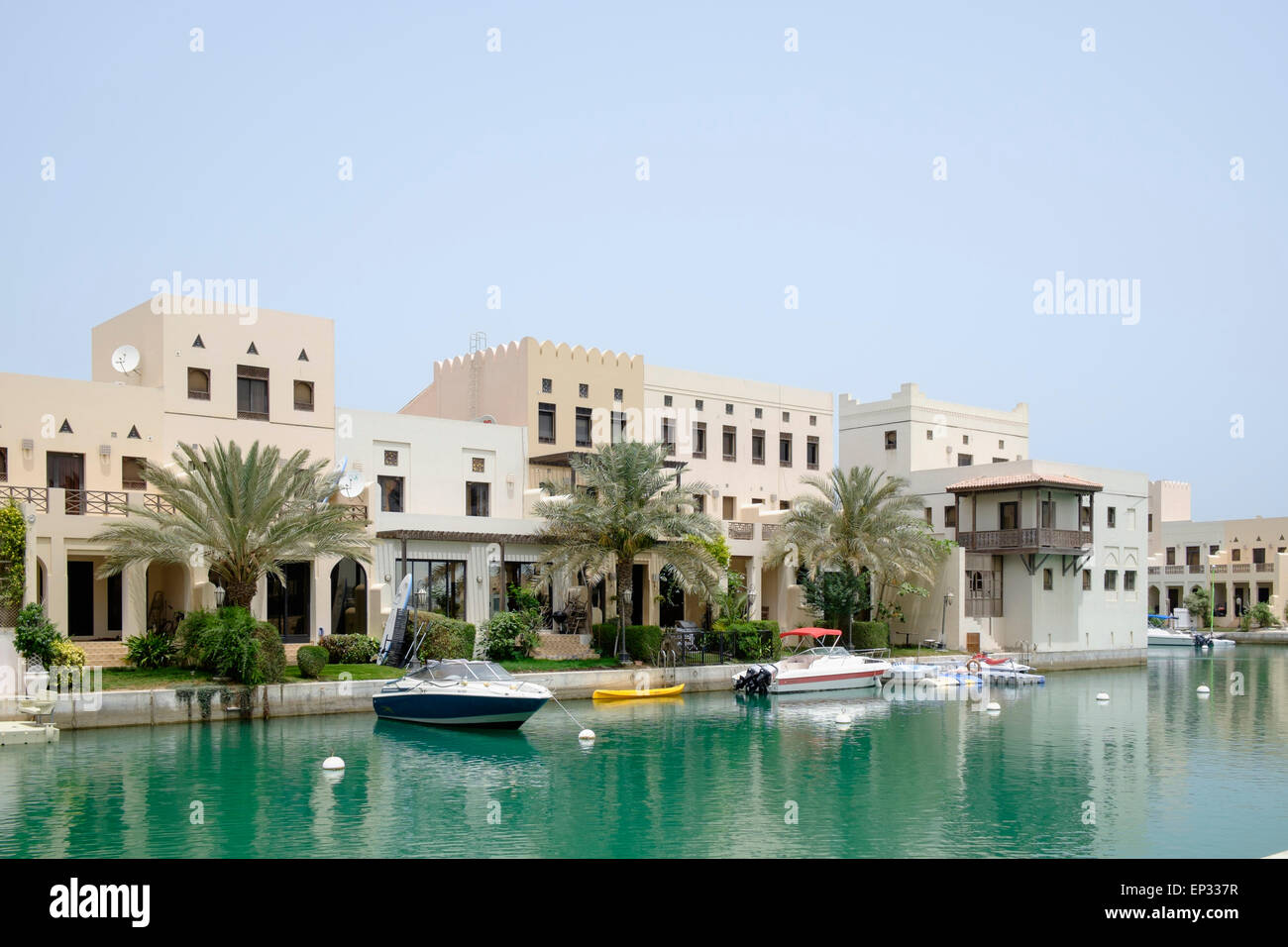 Luxury canal side villas at the Floating City in new residential ...