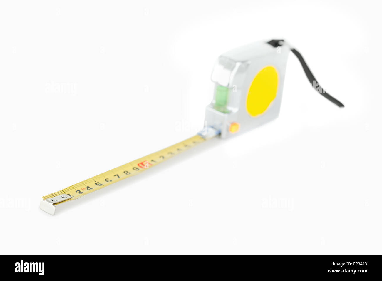 Yellow measuring tape Stock Photo - Alamy