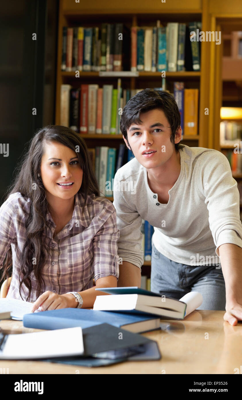 Portrait of students posing Stock Photo - Alamy