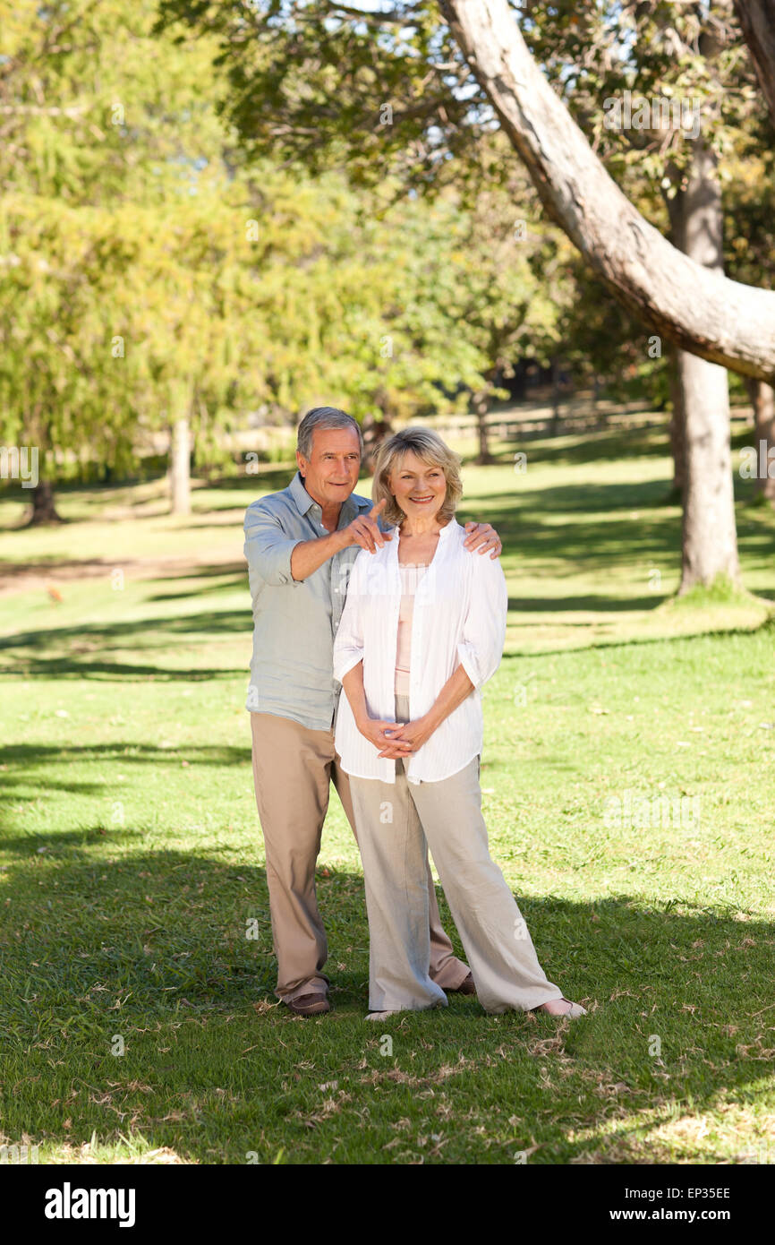 Lovers in the park Stock Photo - Alamy