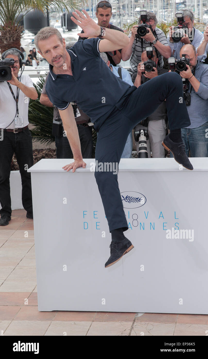 Cannes, France. 13th May, 2015. Lambert Wilson Actor Photocall 68 Th ...