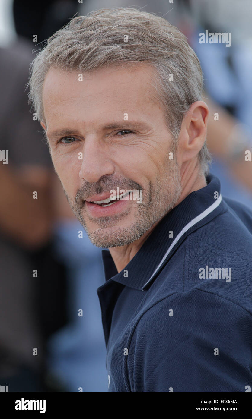 Cannes, France. 13th May, 2015. Lambert Wilson Actor Photocall 68 Th ...