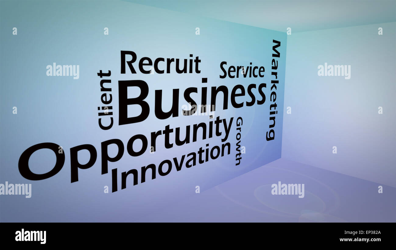 Creative image of business opportunity concept Stock Photo - Alamy