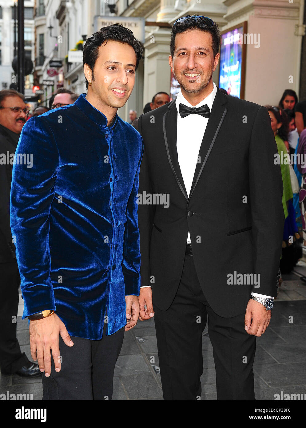London, UK. Salim Merchant and Sulaiman Merchant at 'Beyond Bollywood ...