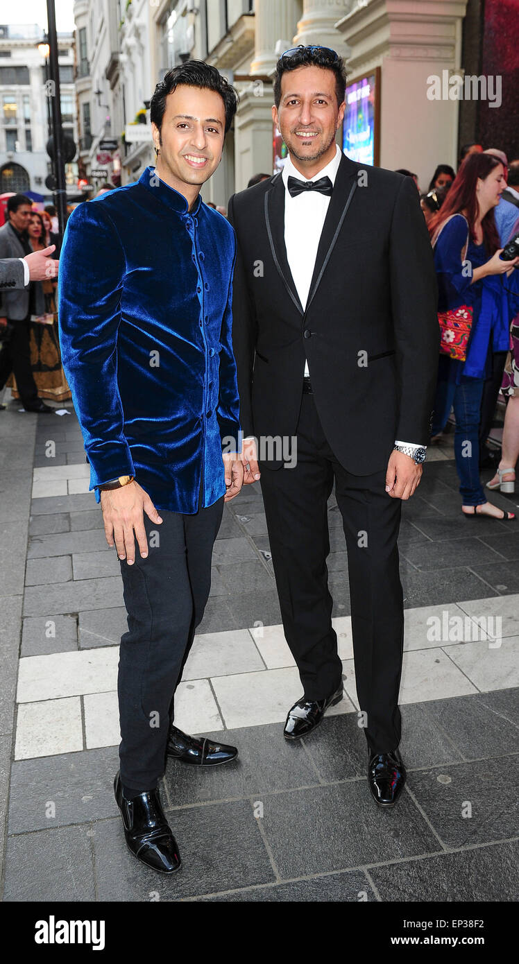 London, UK. Salim Merchant and Sulaiman Merchant at 'Beyond Bollywood ...
