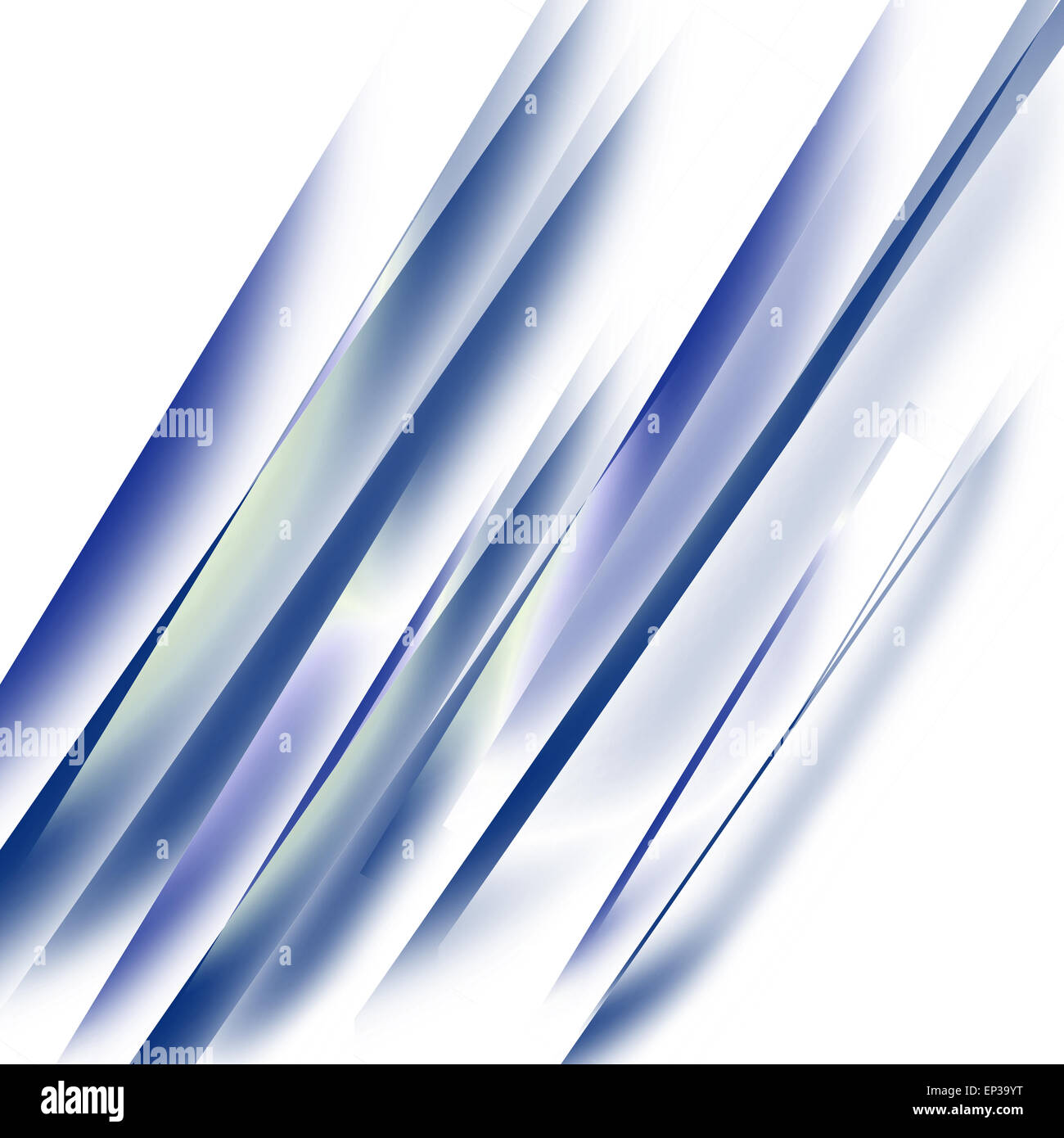 Straight blue lines in a downward angle Stock Photo - Alamy
