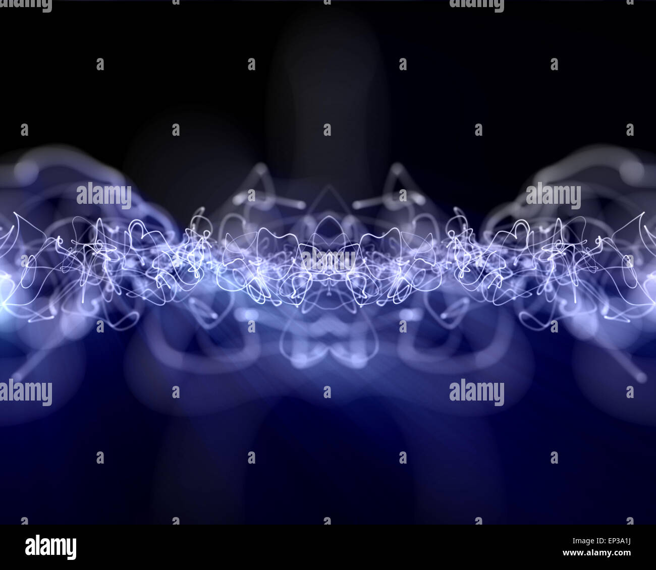 Multiples lightning lines Stock Photo - Alamy