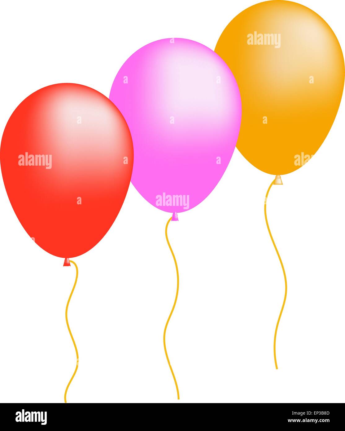 Happy birthday background balls Stock Vector Images - Alamy