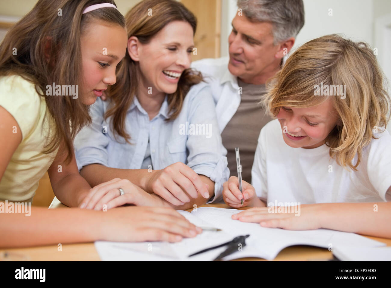 Child getting home from school hi-res stock photography and images - Alamy