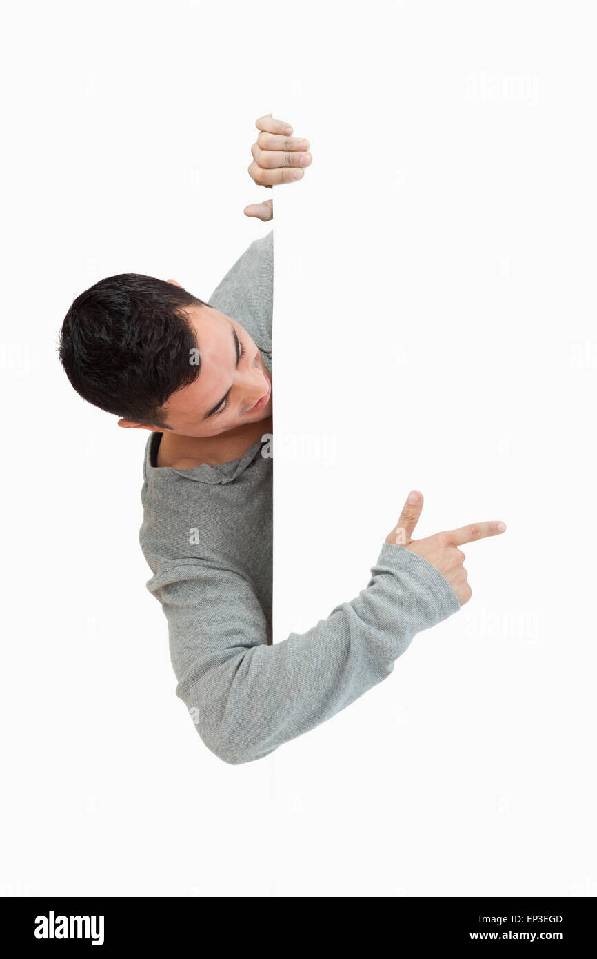 Hiding around corner hi-res stock photography and images - Alamy