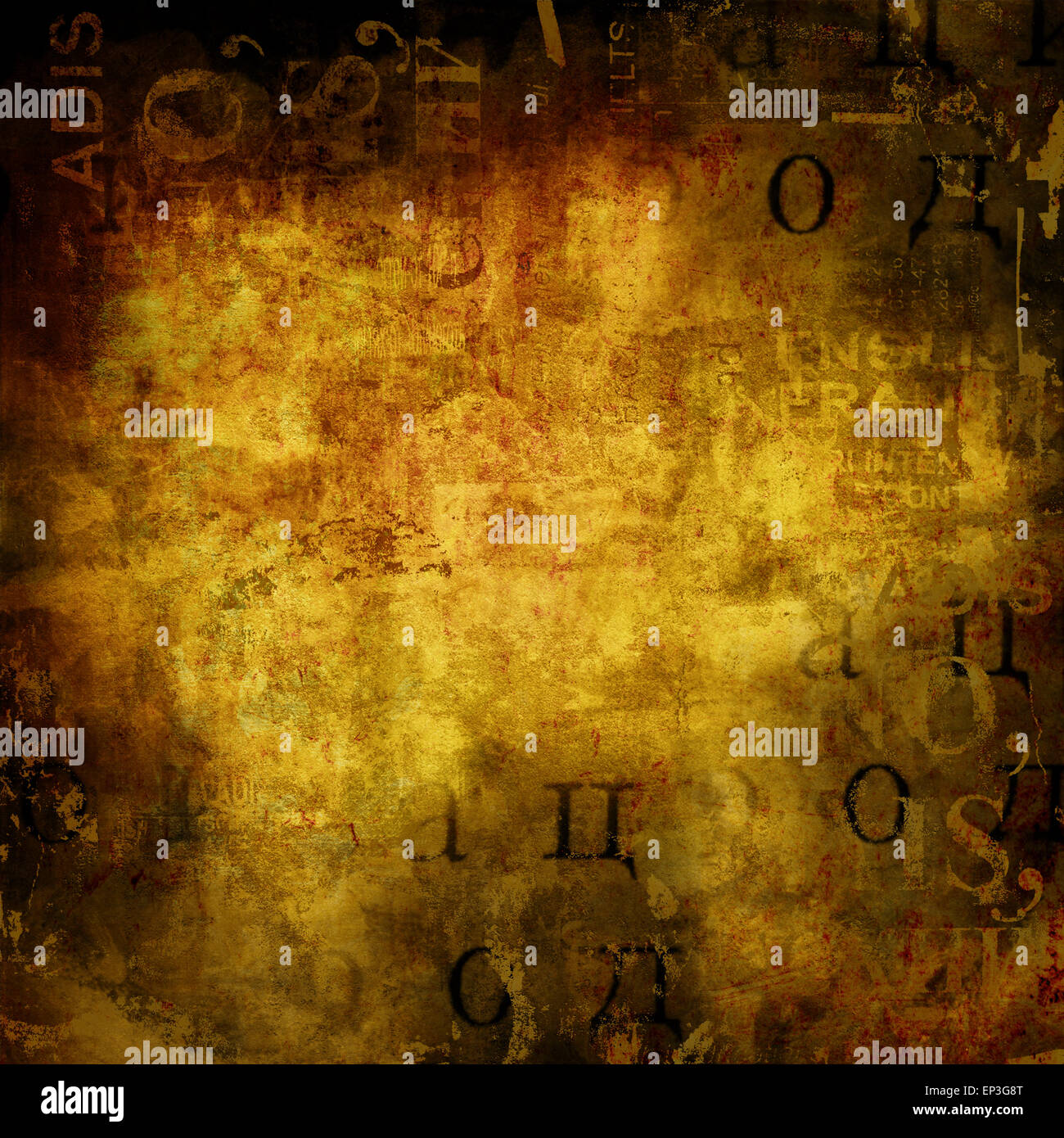 Grunge abstract background with old torn posters Stock Photo - Alamy
