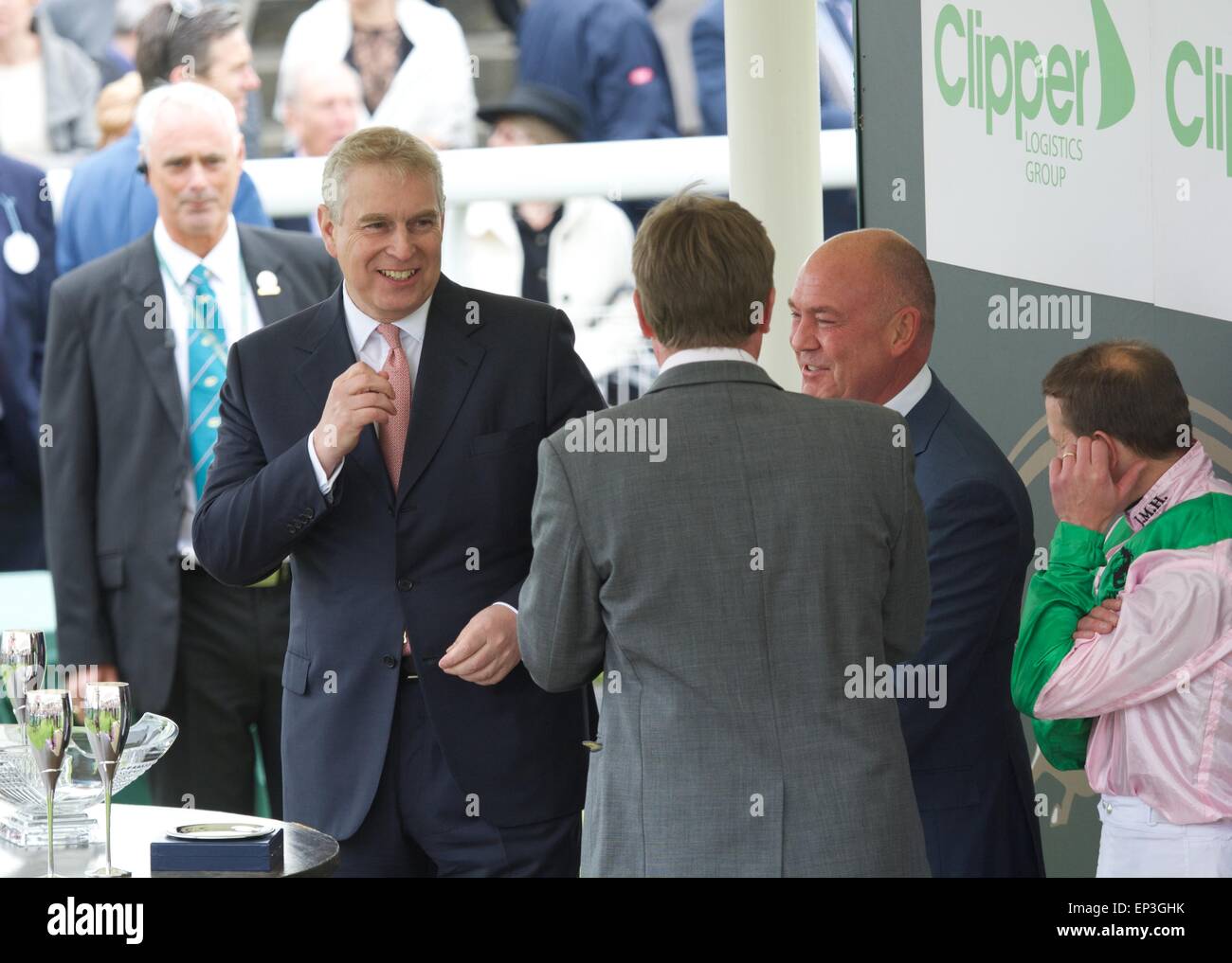 Prince andrew laughing hi-res stock photography and images - Alamy