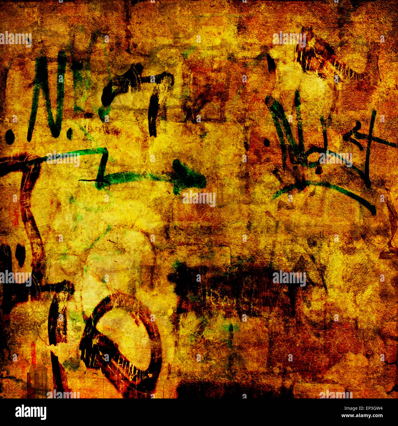 Plain Graffiti Wall Background