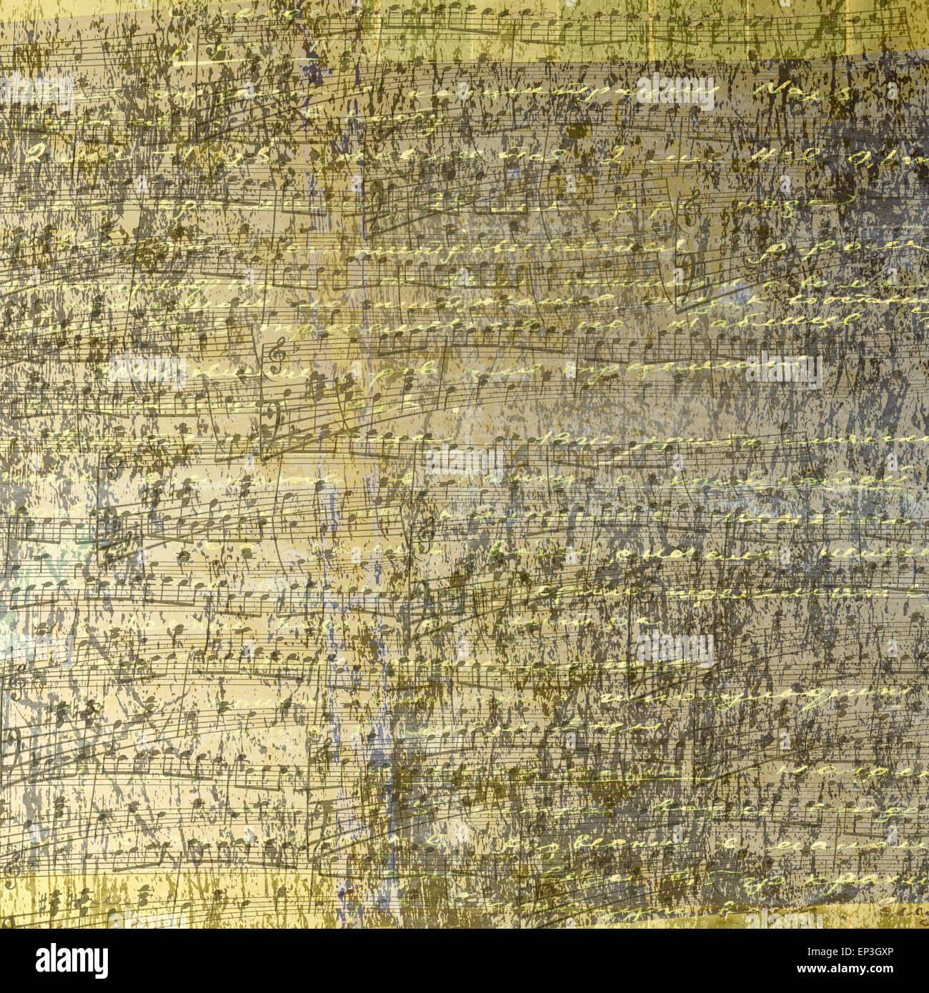 Grunge old paper design in scrapbooking style with handwriting Stock ...