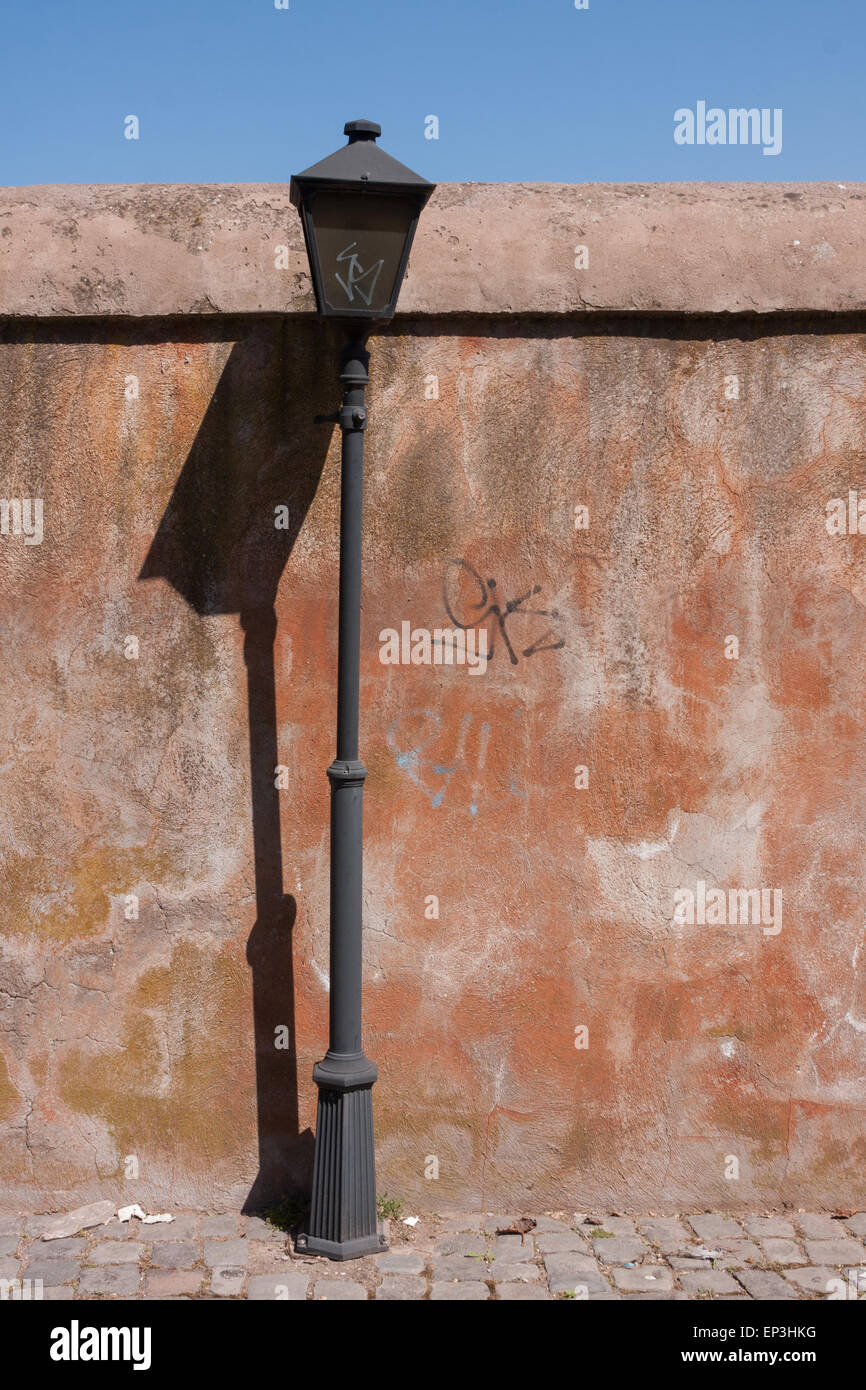 Old street light in Rome Stock Photo - Alamy