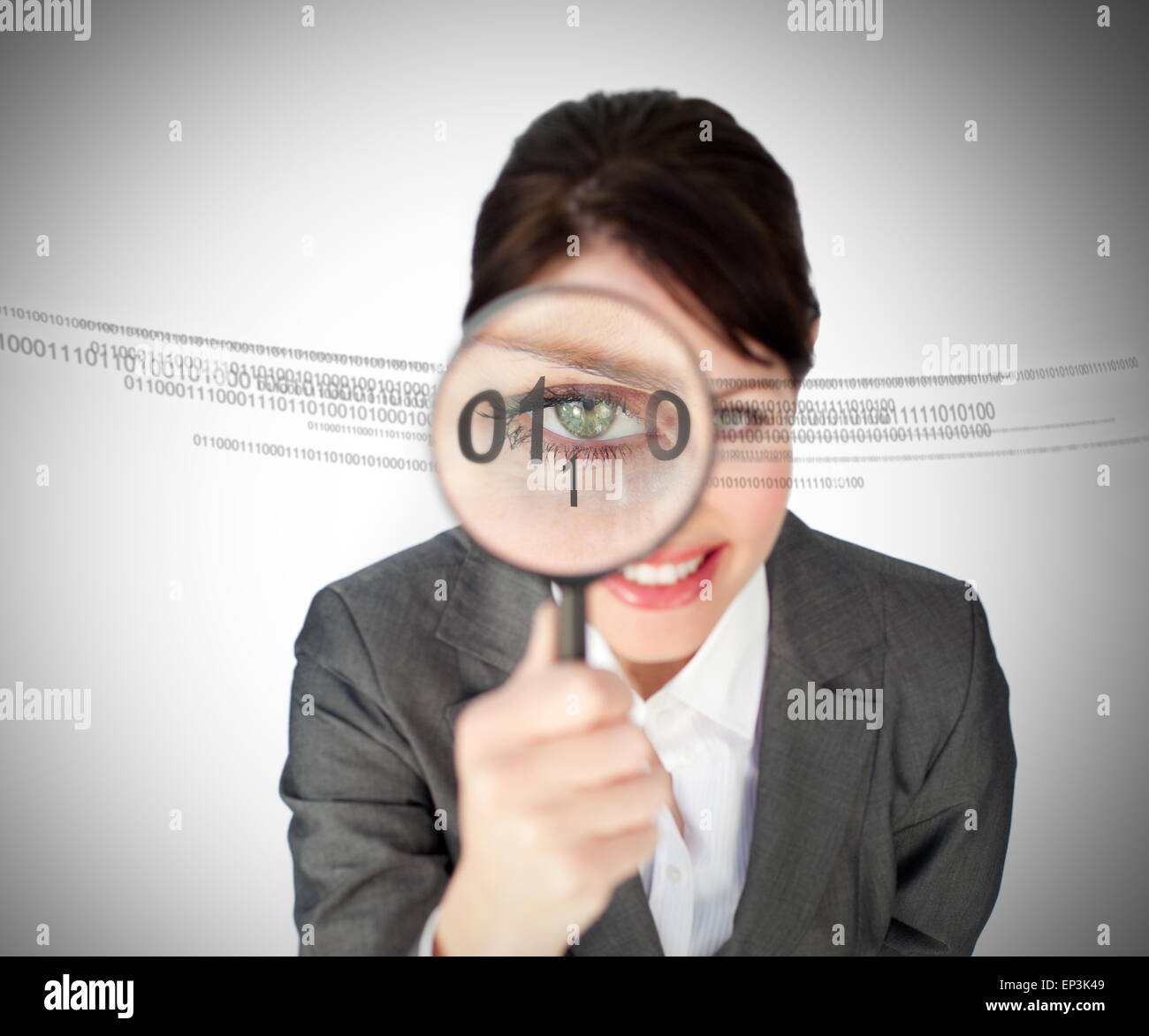 Magnifying glass numbers hi-res stock photography and images - Alamy