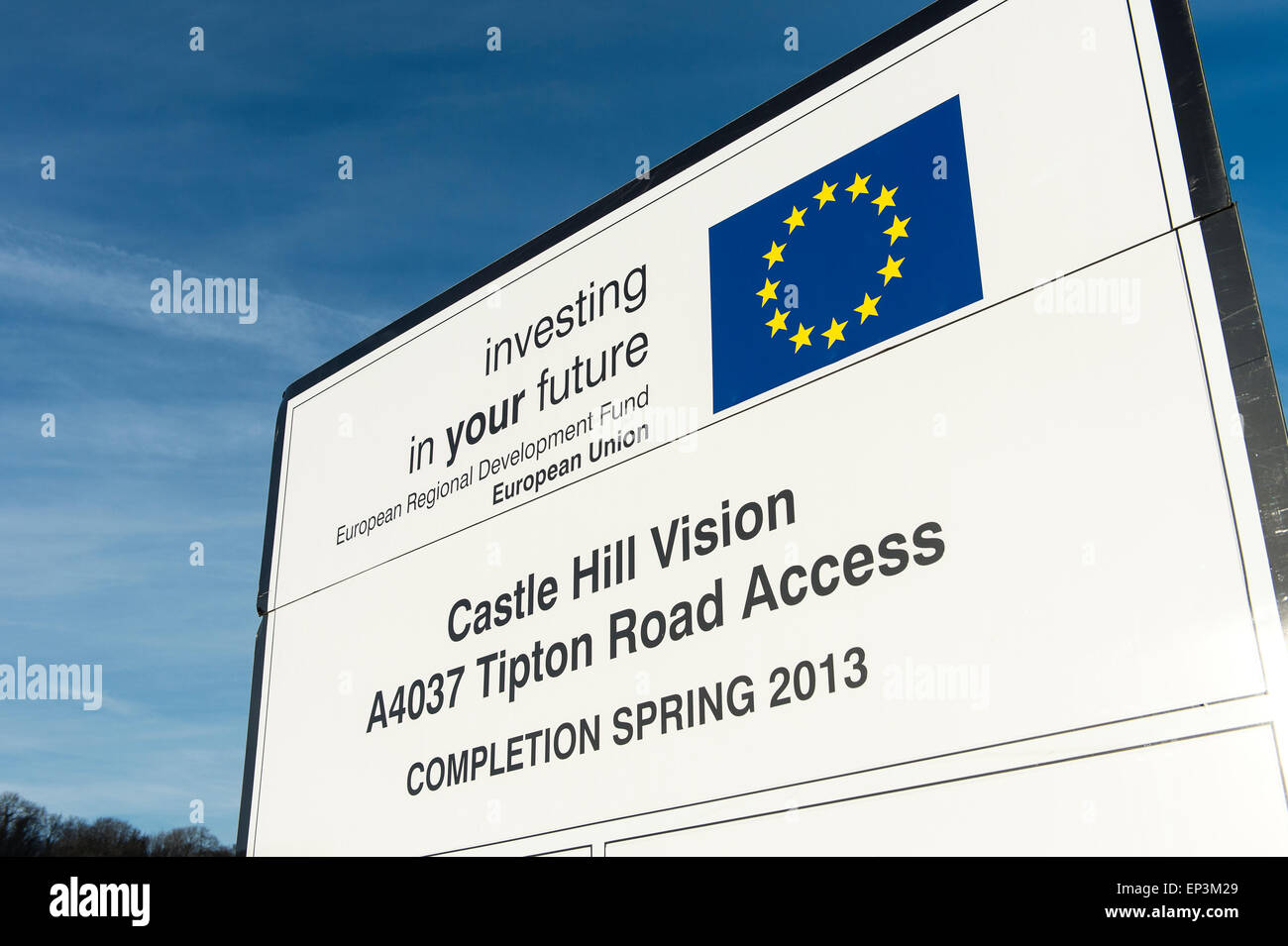 Grant funding road sign hi-res stock photography and images - Alamy