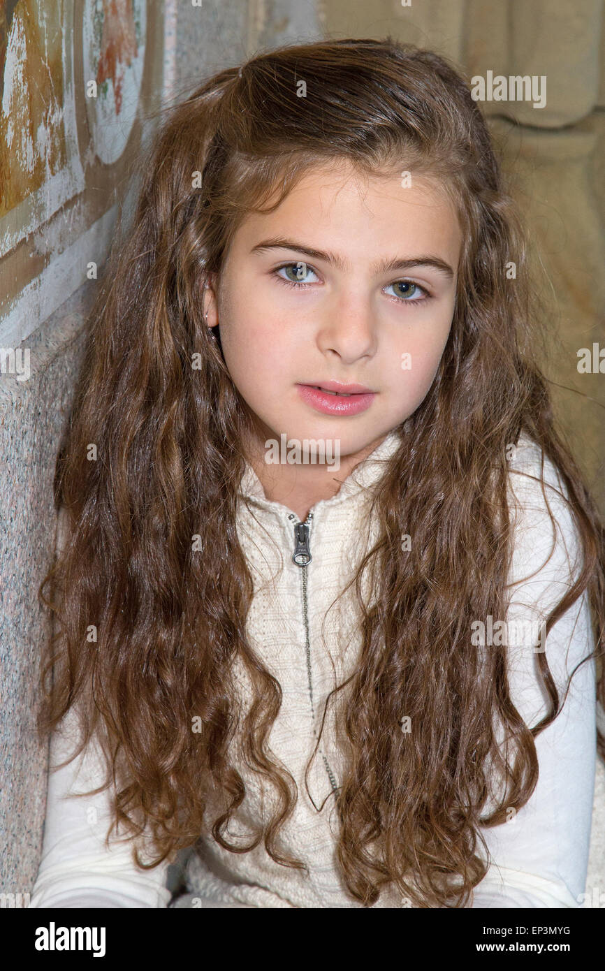 Pretty Girl Portrait Stock Photo - Alamy