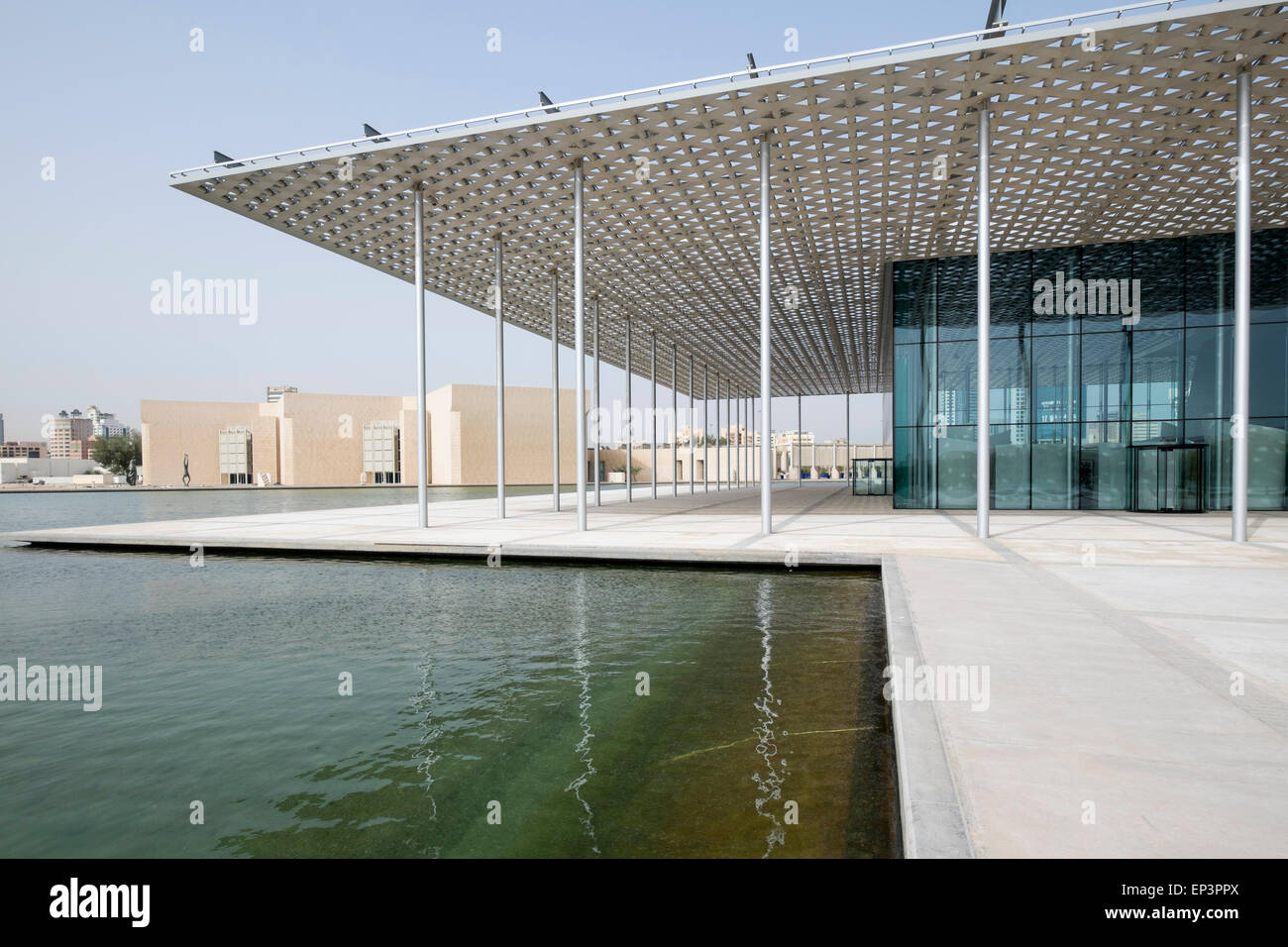 View of National Theatre in Manama Kingdom of Bahrain Stock Photo - Alamy