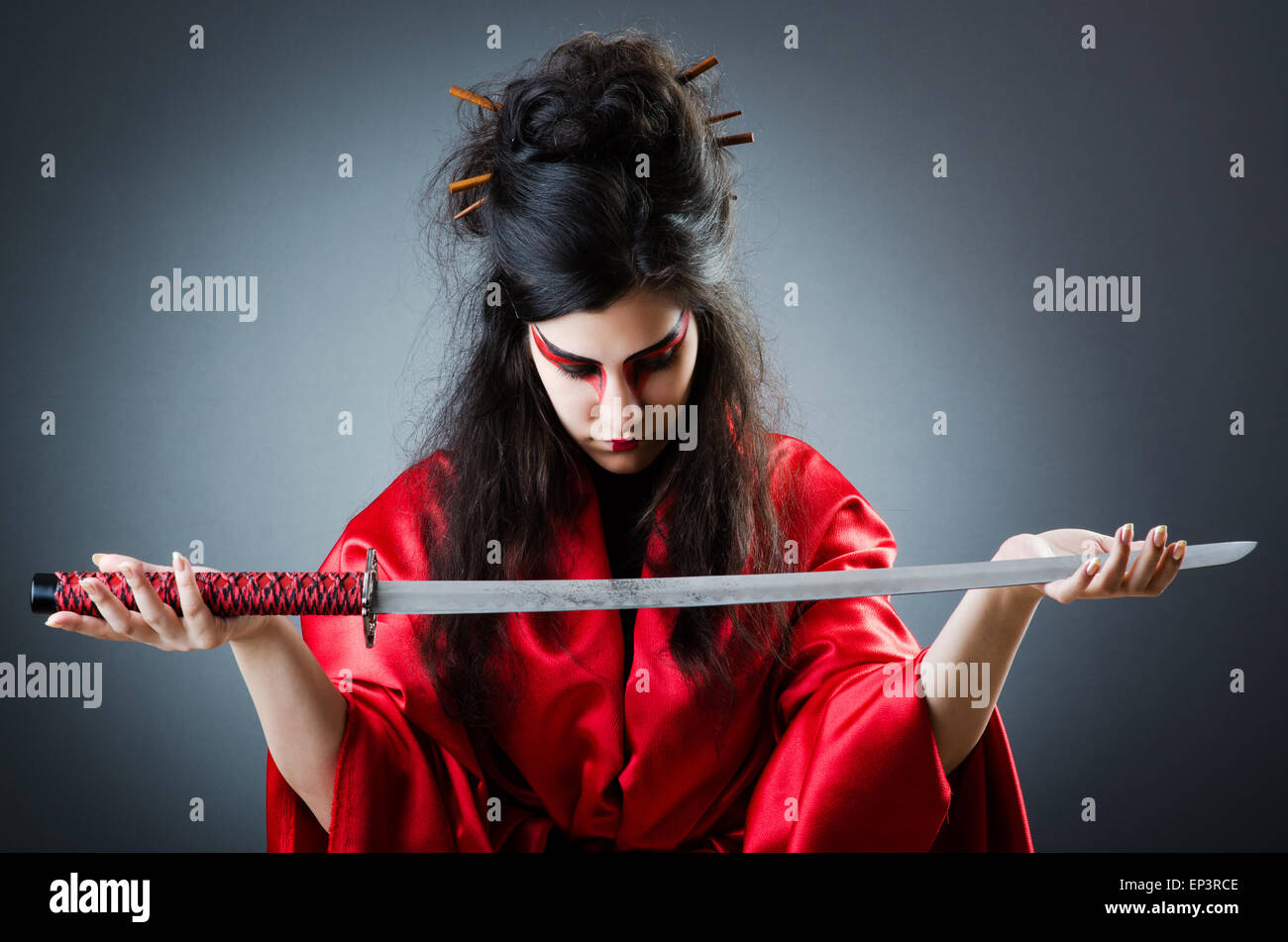 Female oriental fight hi-res stock photography and images - Alamy