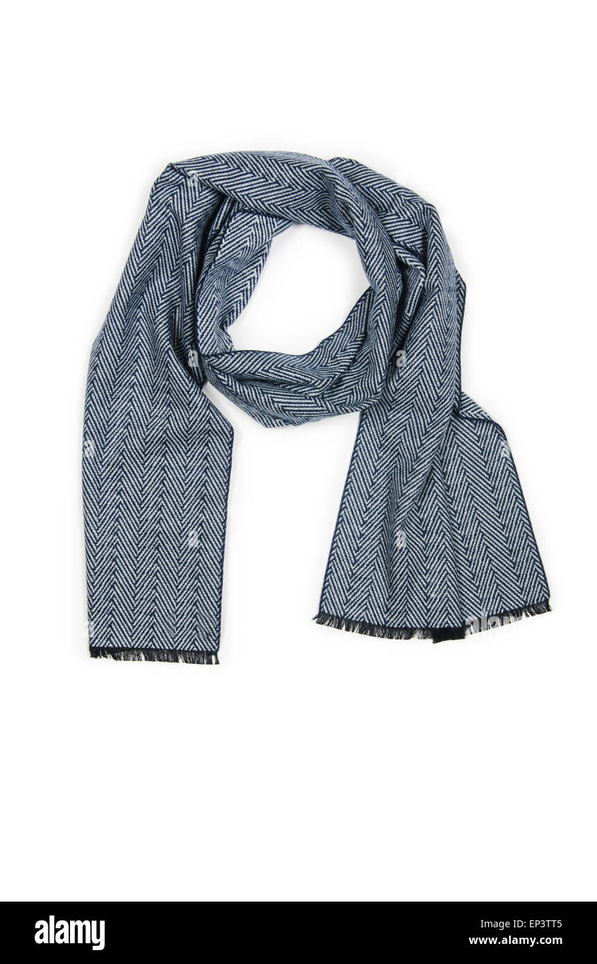 Warf scarf isolated on the white background Stock Photo - Alamy