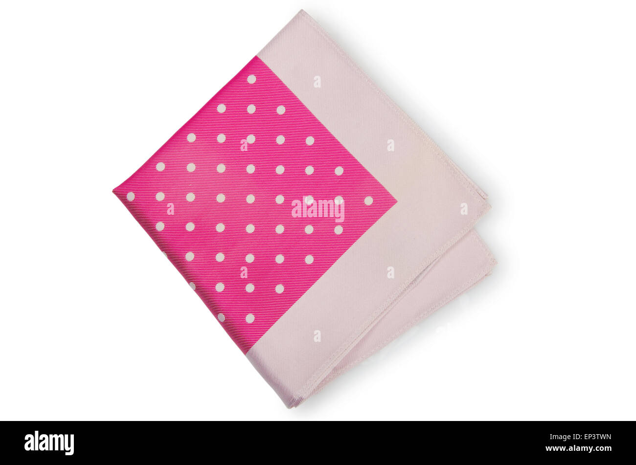Handkerchief isolated on the white background Stock Photo - Alamy