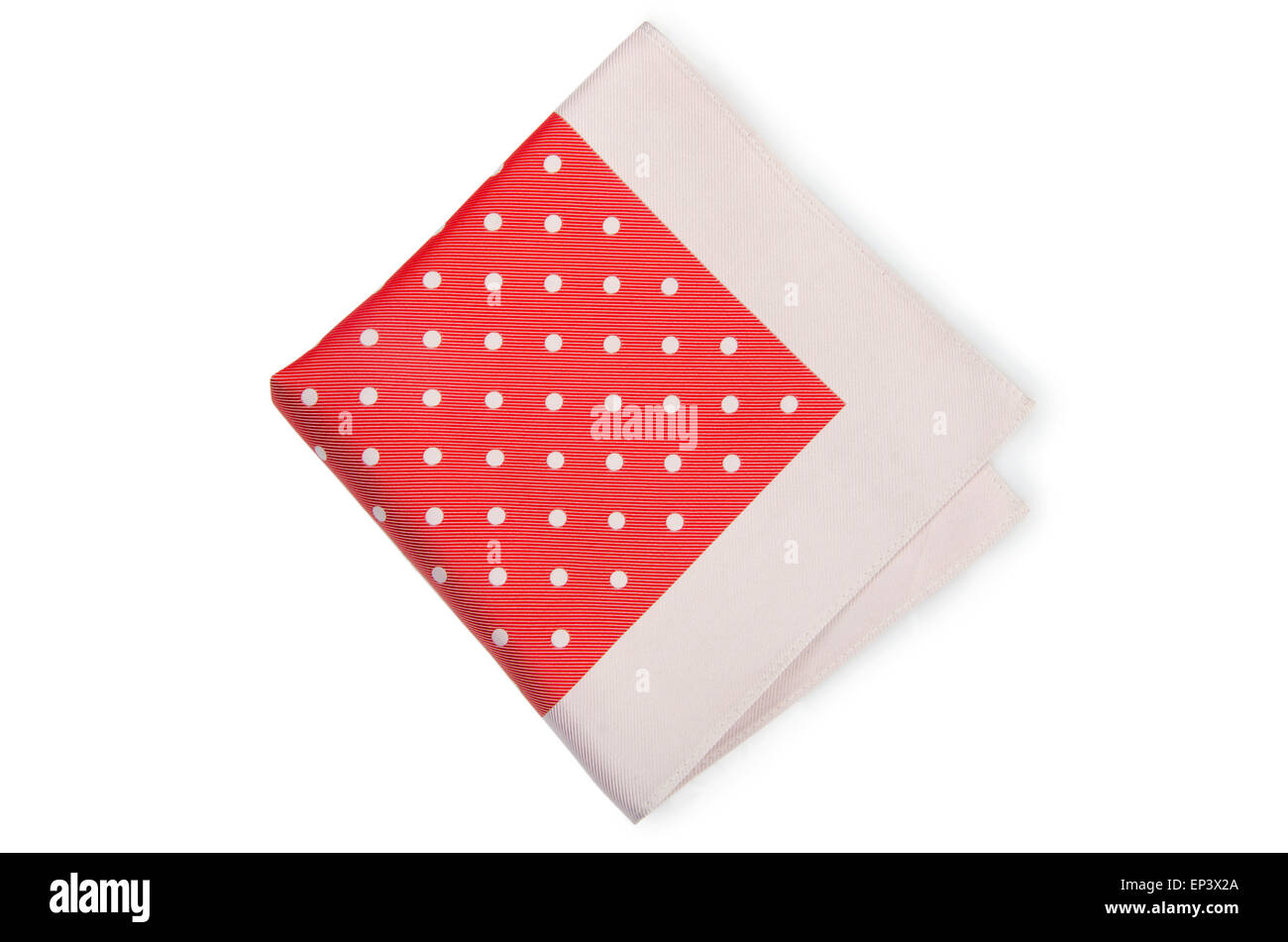 Handkerchief isolated on the white background Stock Photo - Alamy