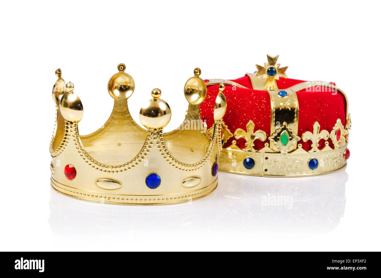 Crowning of king Cut Out Stock Images & Pictures - Alamy