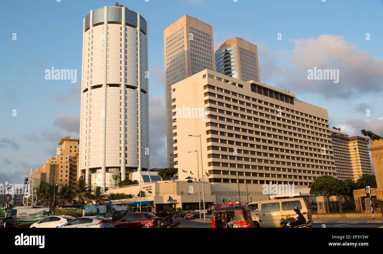 Modern architecture buildings central Colombo, Sri Lanka, Asia ...