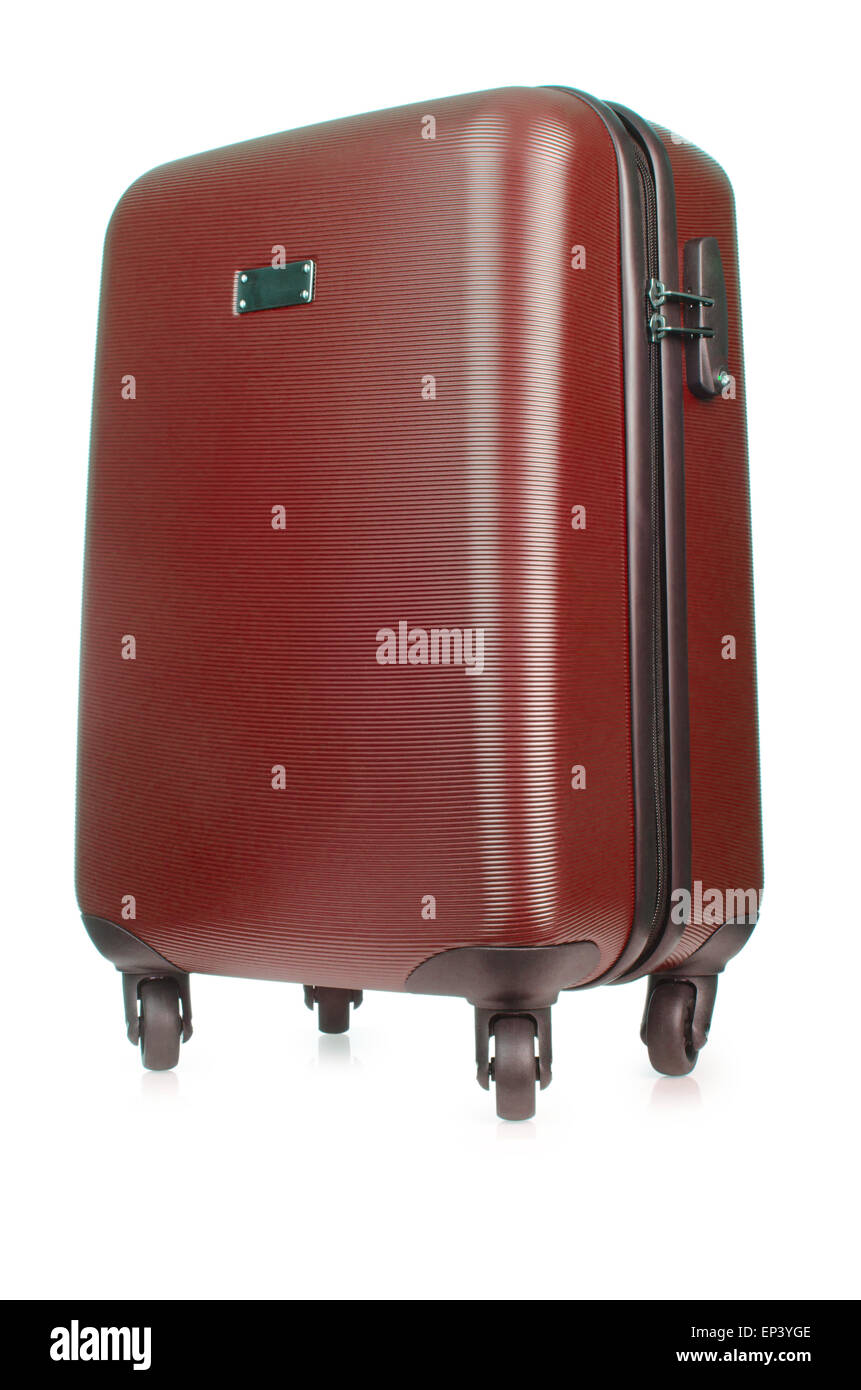 Travel luggage isolated on the white background Stock Photo - Alamy