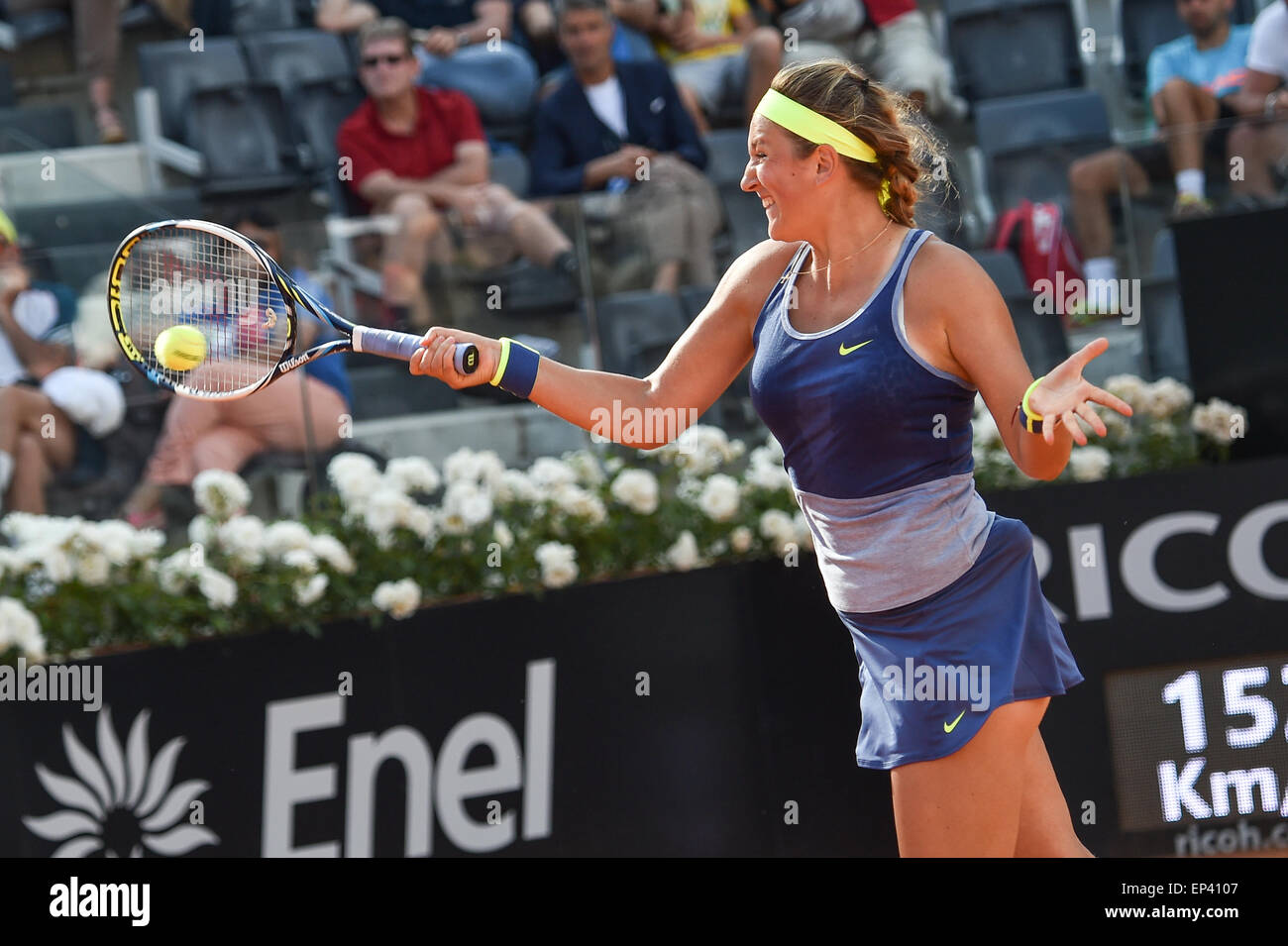 Rome, Italy. 13th May, 2015. BNL WTA Italian Open Tennis. Victoria ...