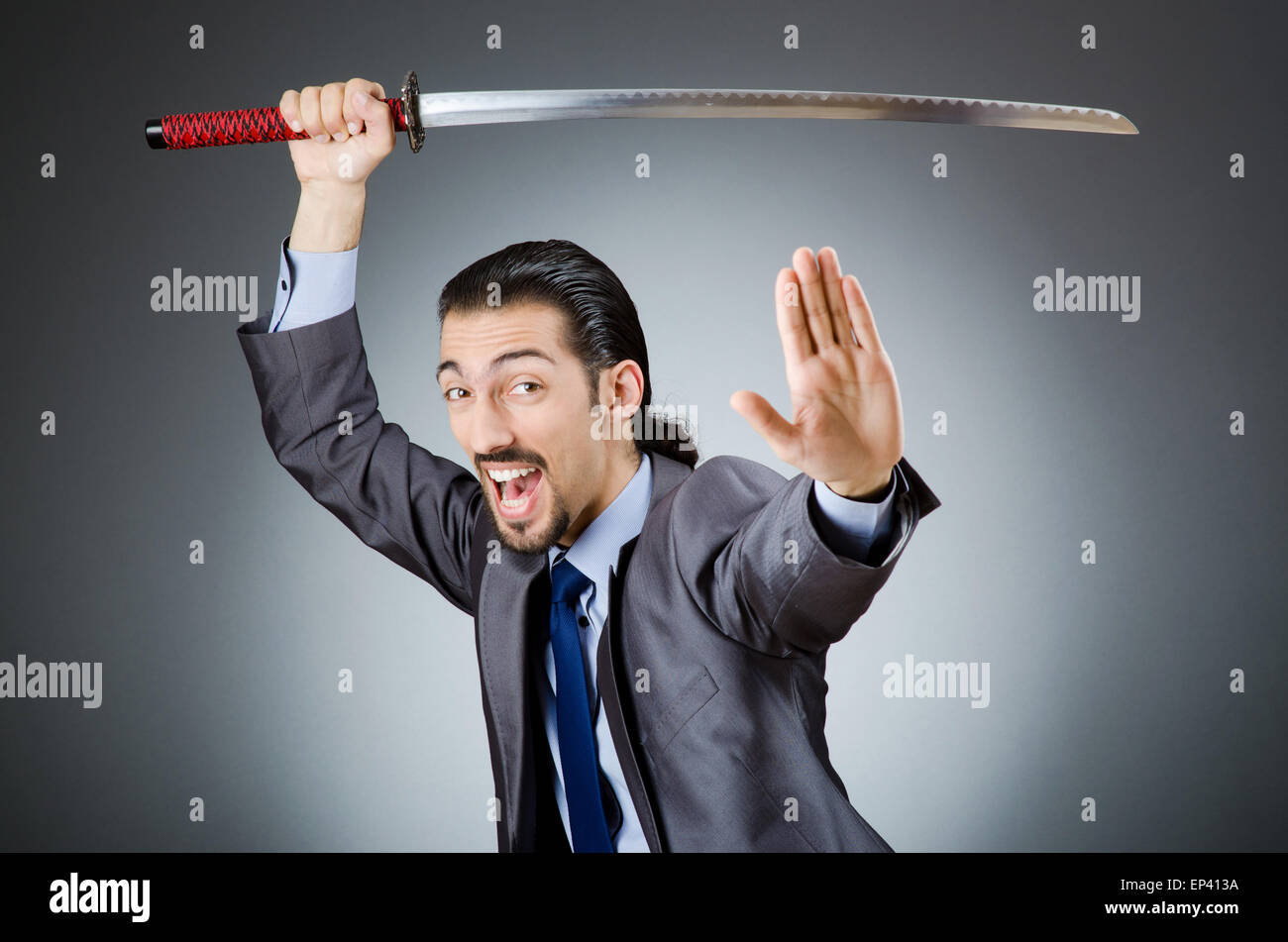 Male japanese ninja in suit hi-res stock photography and images - Alamy