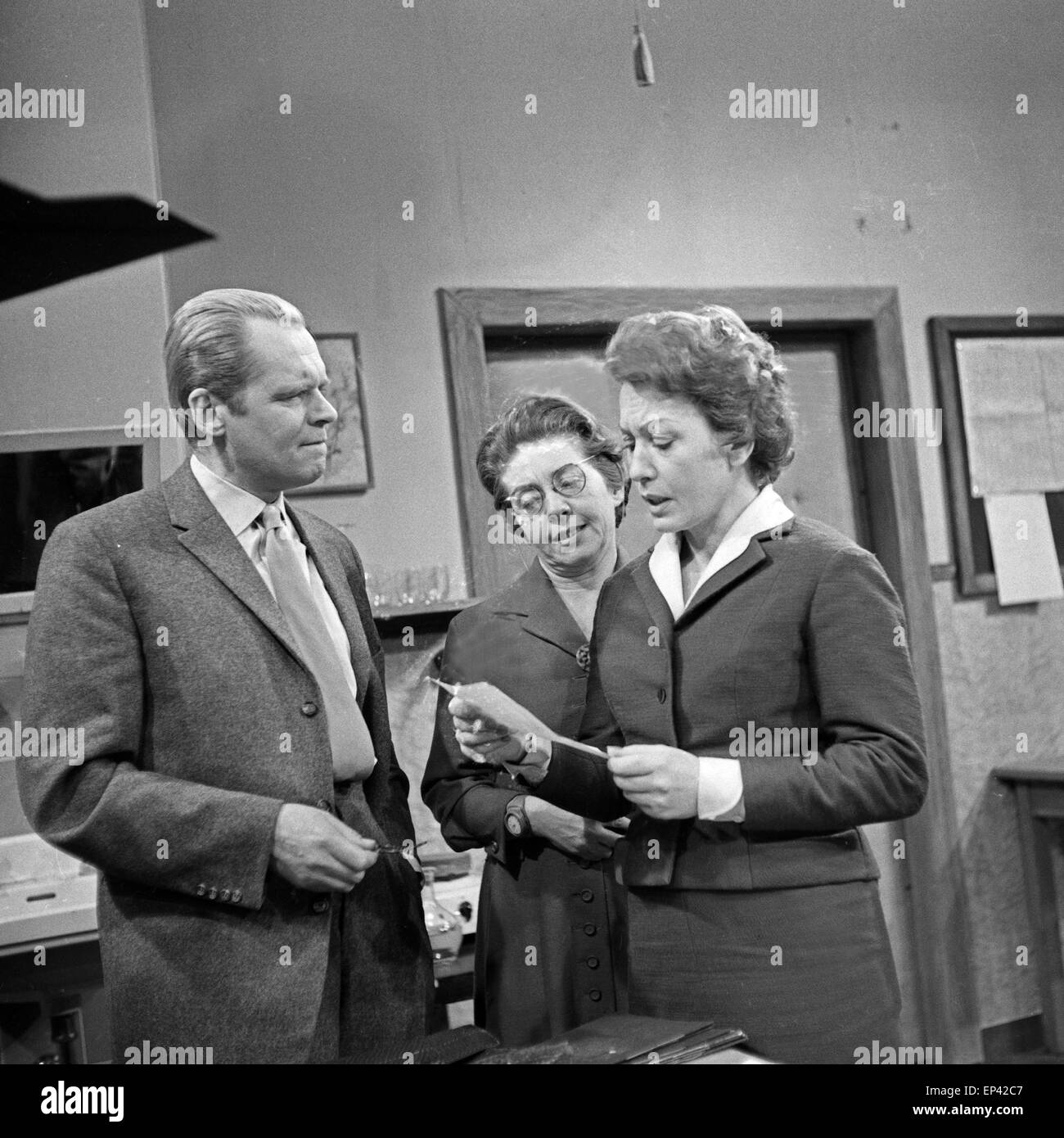 Die Abiturientin, Fernsehfilm, Deutschland 1958, Regie: Georg Marischka ...