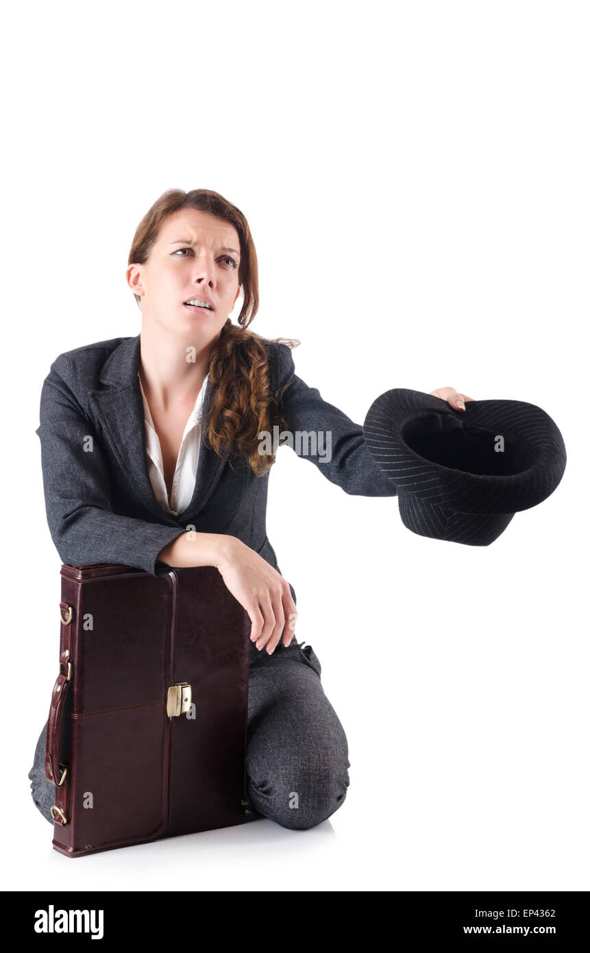 Begging for money suit hi-res stock photography and images - Alamy