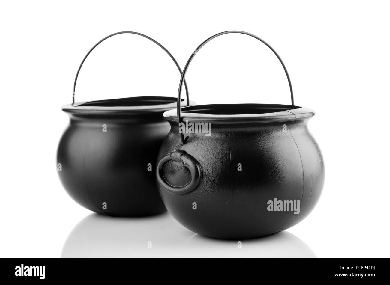 Empty pot isolated on the white Stock Photo - Alamy