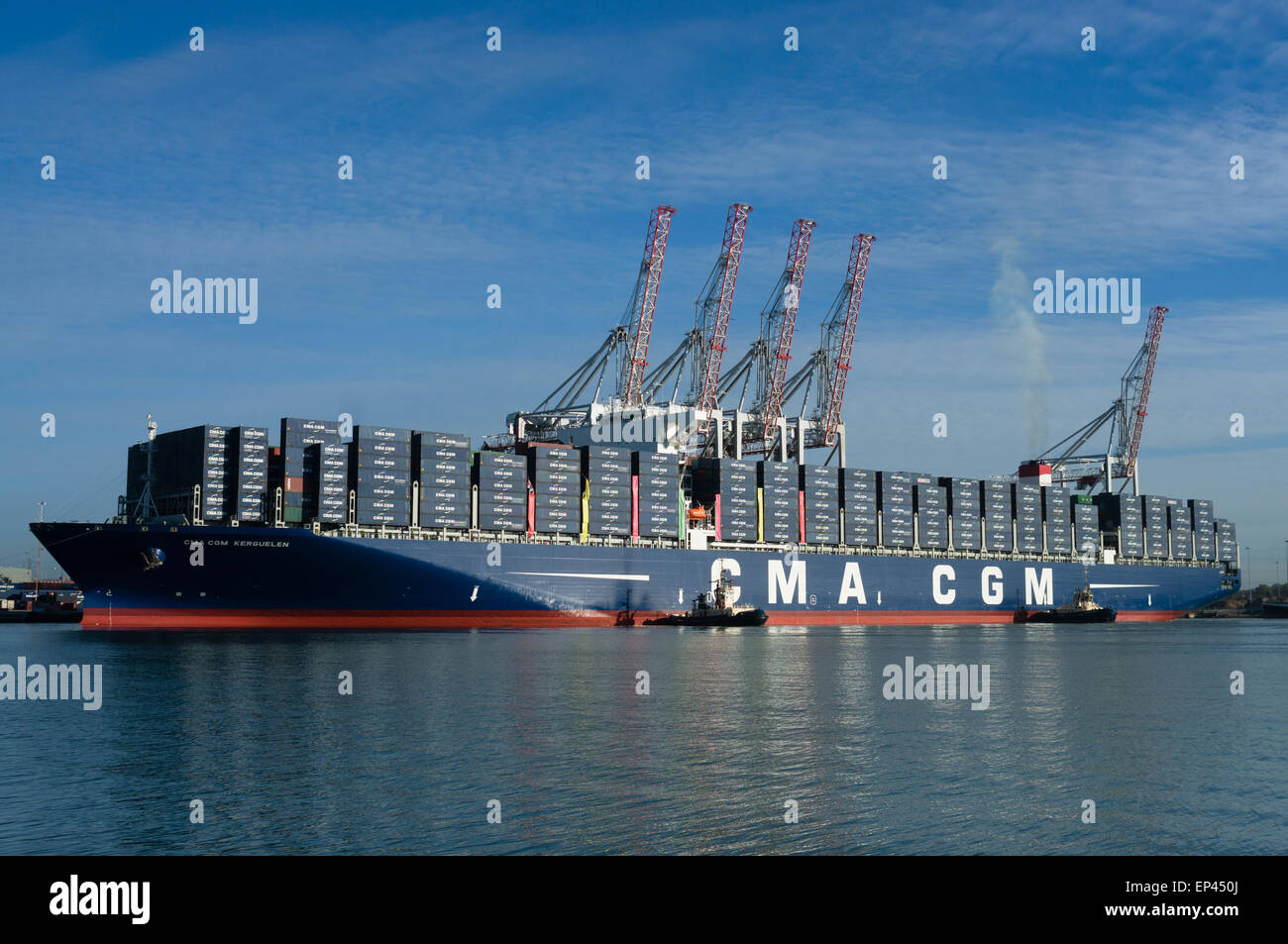 Southampton, UK. 13th May, 2015. The third largest container ship in ...