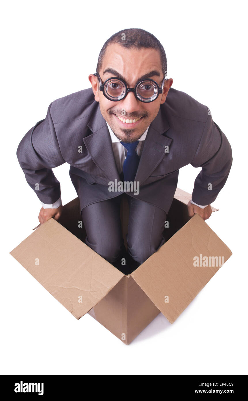 Thinking out of box concept Stock Photo - Alamy