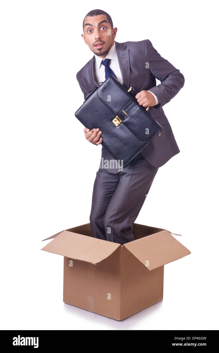 Thinking out of box concept Stock Photo - Alamy