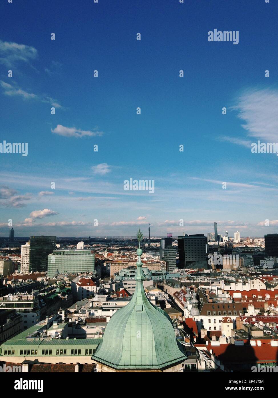 Vienna skyline hi-res stock photography and images - Alamy