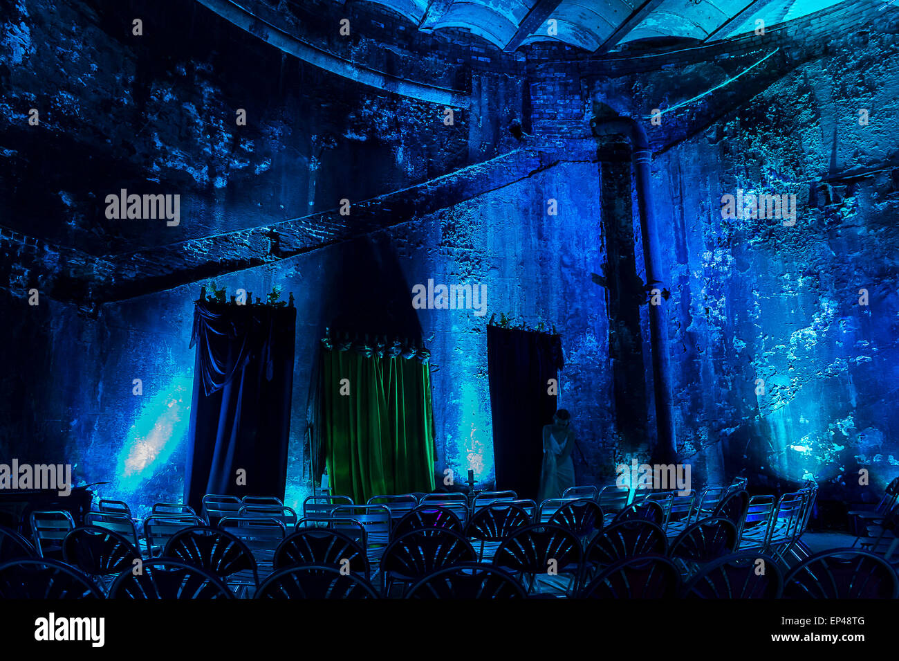 A theatrical event staged in an unusual performance space, Brunel's ...