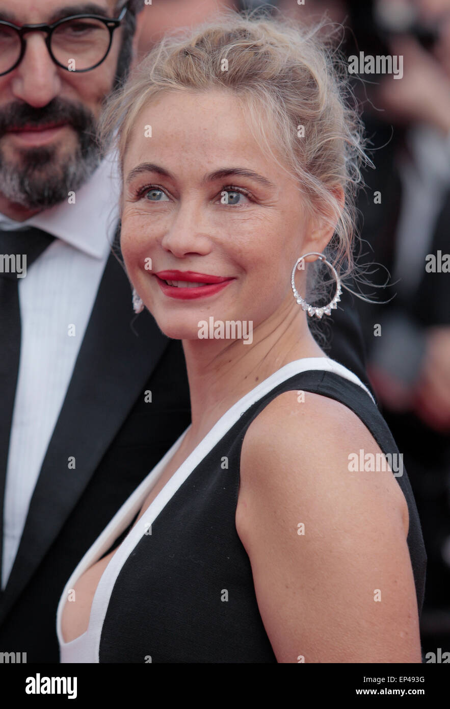 Cannes, France. 13th May, 2015. Emmanuelle BÉart Actress Opening Gala 68 Th Cannes Film Festival ...