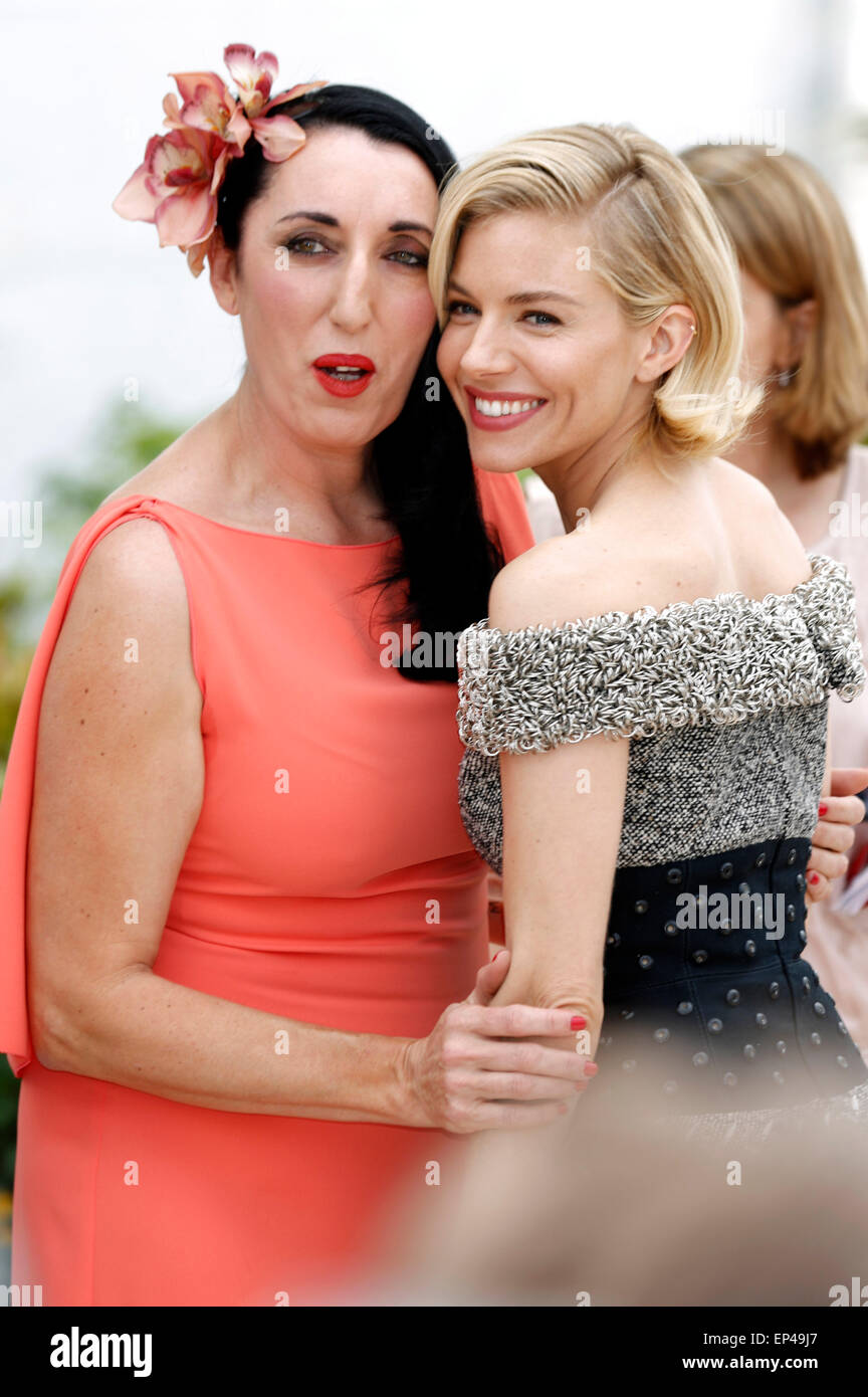 Rossy de Palma and Sienna Rose Miller during the jury photocall at the ...