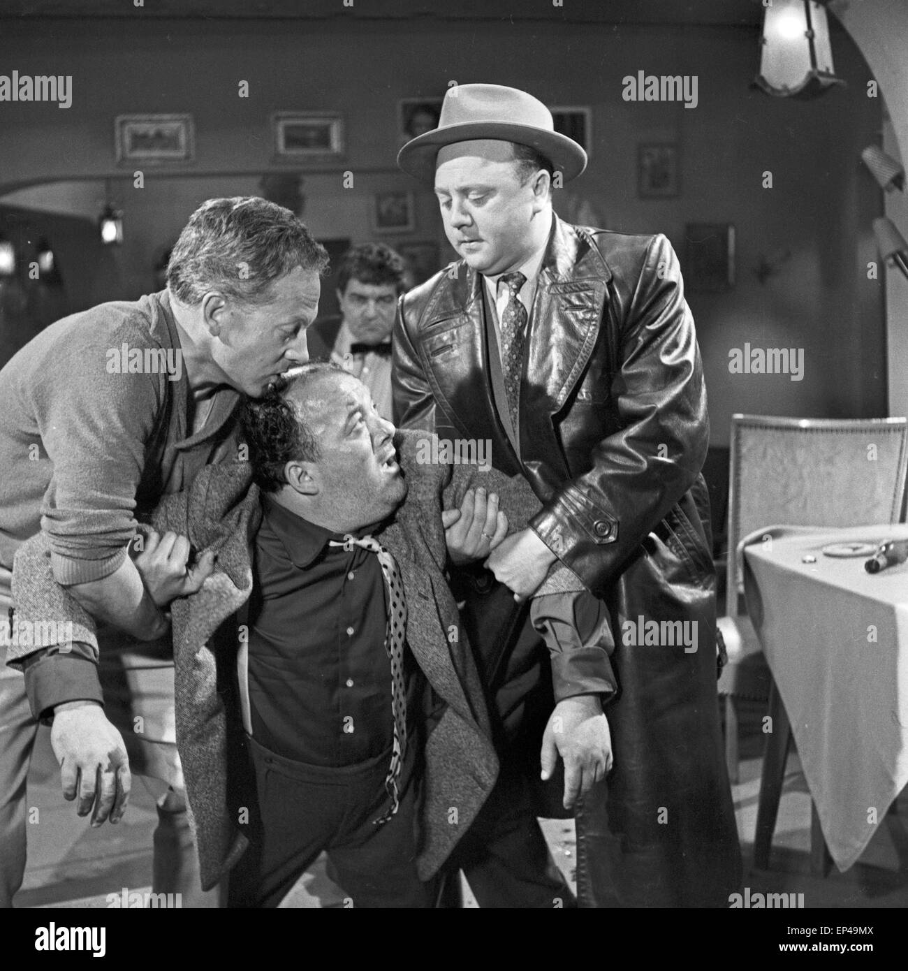 Der Tod auf dem Rummelplatz, Fernsehfilm, Deutschland 1958, Regie ...