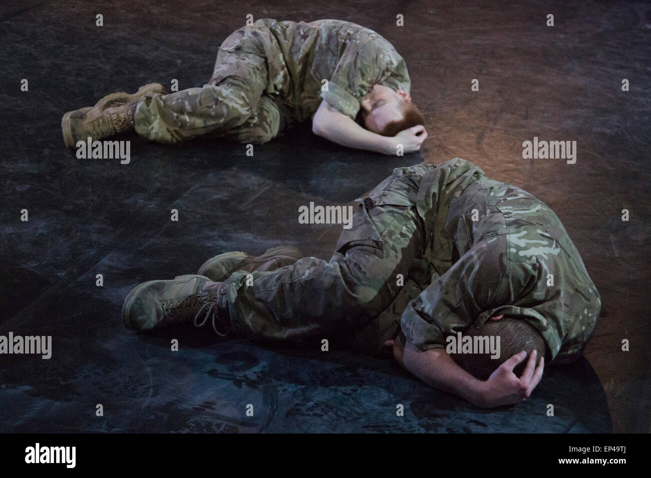 The company performs "Firefight". The Rosie Kay Dance Company perform ...