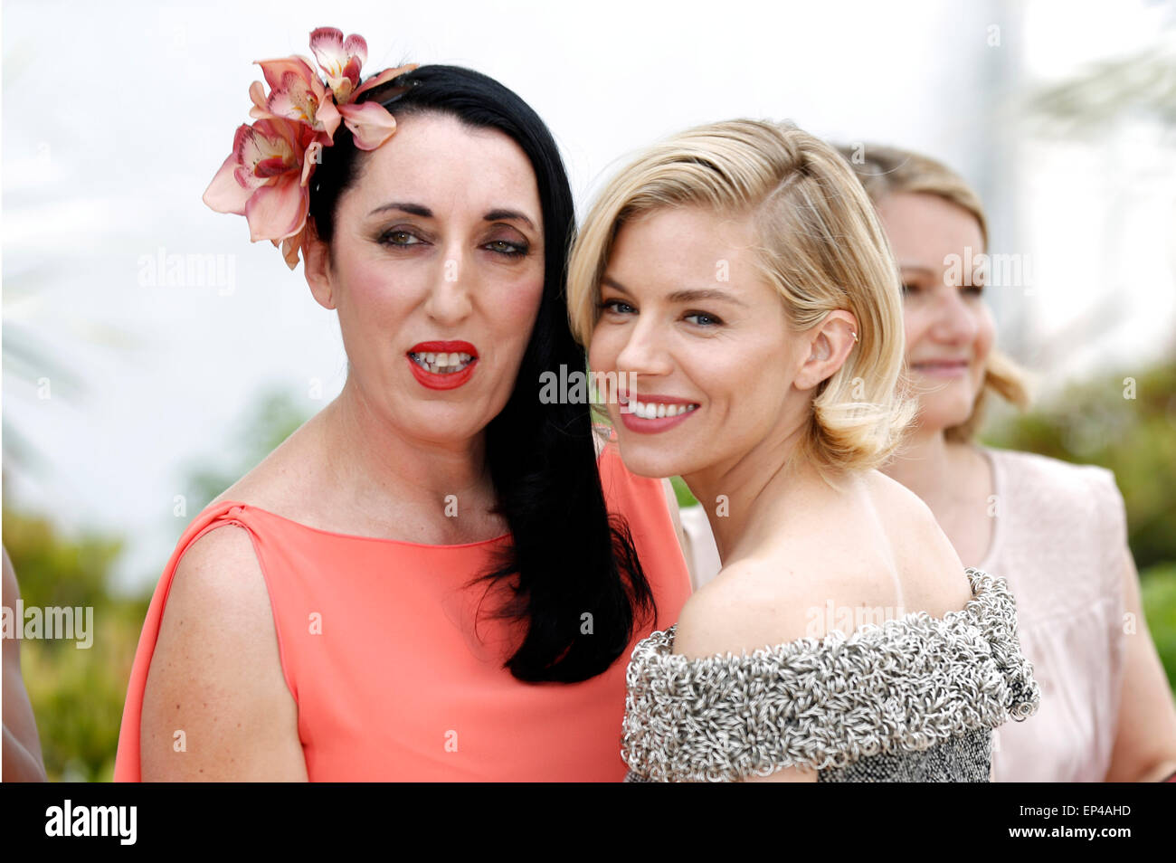 Rossy de Palma and Sienna Rose Miller during the jury photocall at the ...