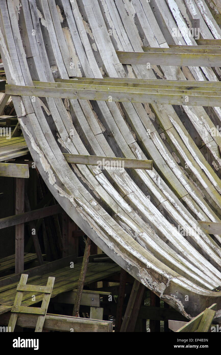Wooden ship construction hi-res stock photography and images - Alamy